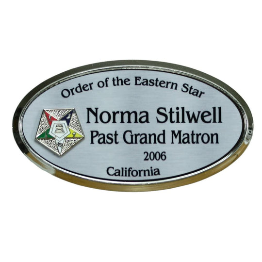 OES, Order of the Eastern Star Apparel for women Name tag – Goodimpression